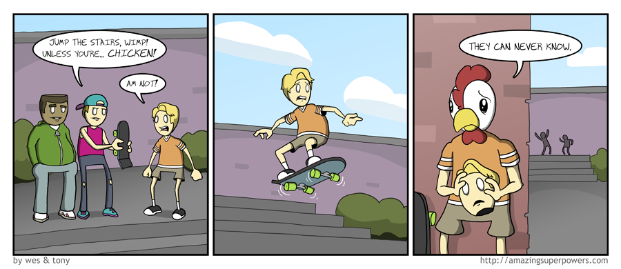 AmazingSuperPowers: Webcomic at the Speed of Light - Chicken AmazingSuperPowers: Webcomic at the Speed of Light - Chicken